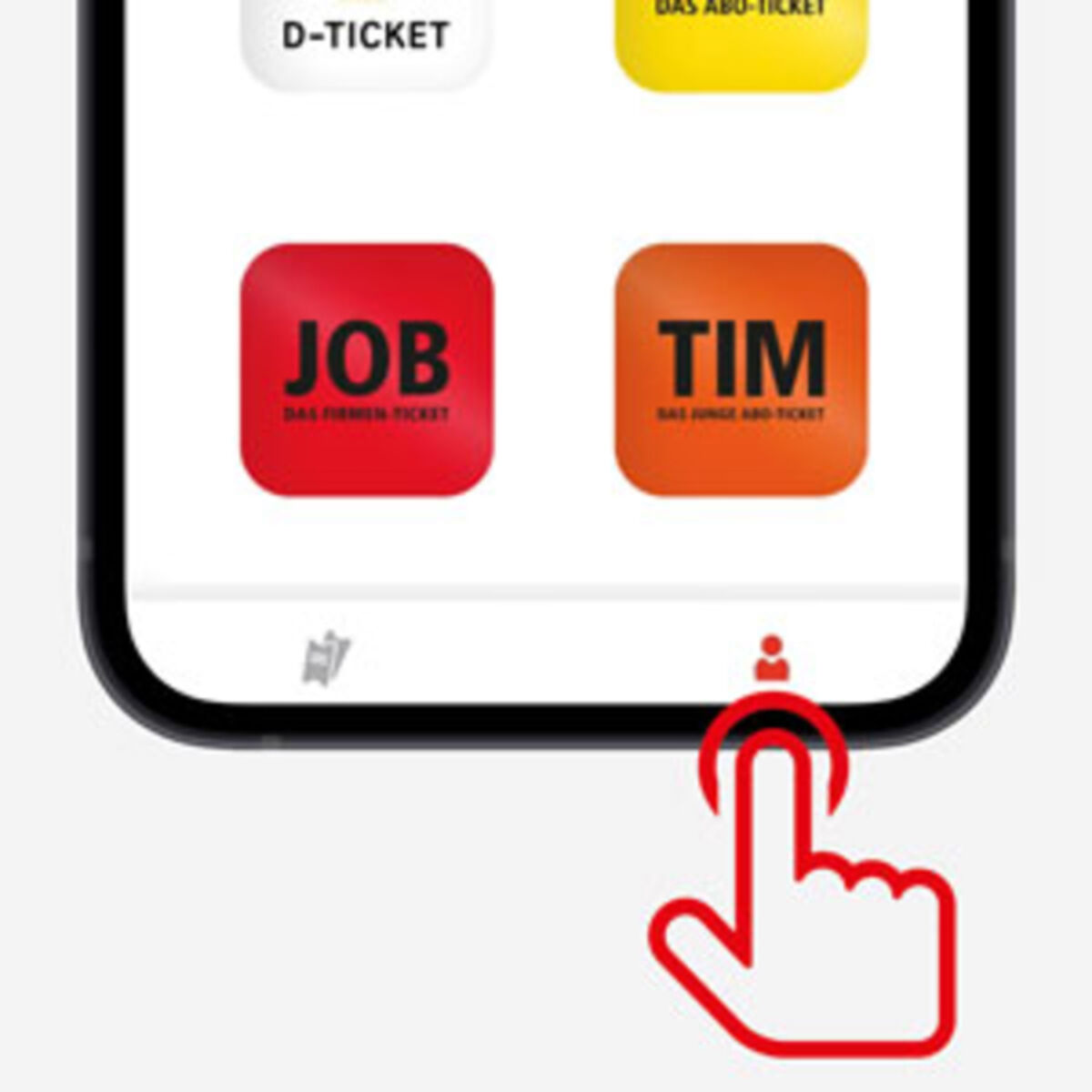 Deutschland-Ticket mit ABOS IM VBN-App
